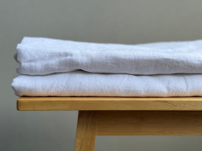 Flax linen flat sheets – Misthome Linen